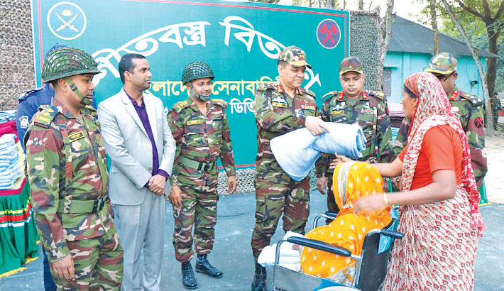 General Officer Commanding (GOC) 66 Infantry Division and Rangpur Area Commander Major General ...